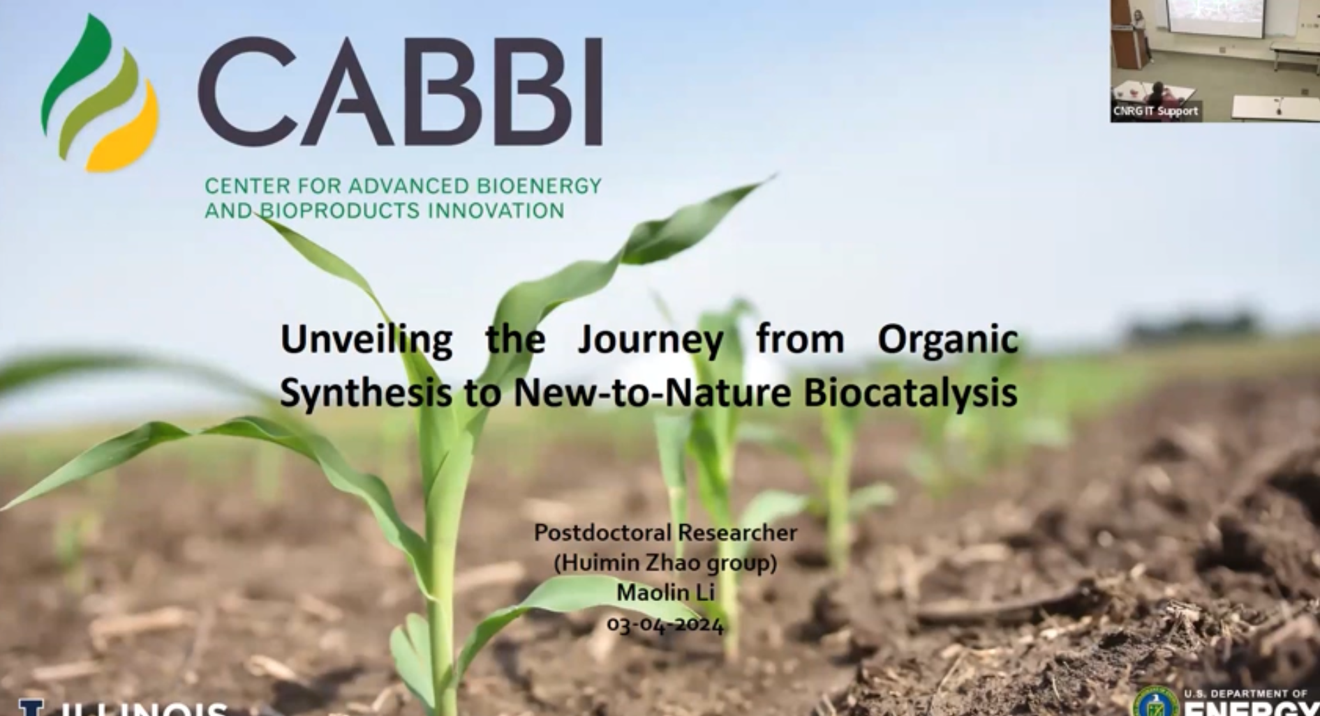 CABBI Colloquia - CABBI